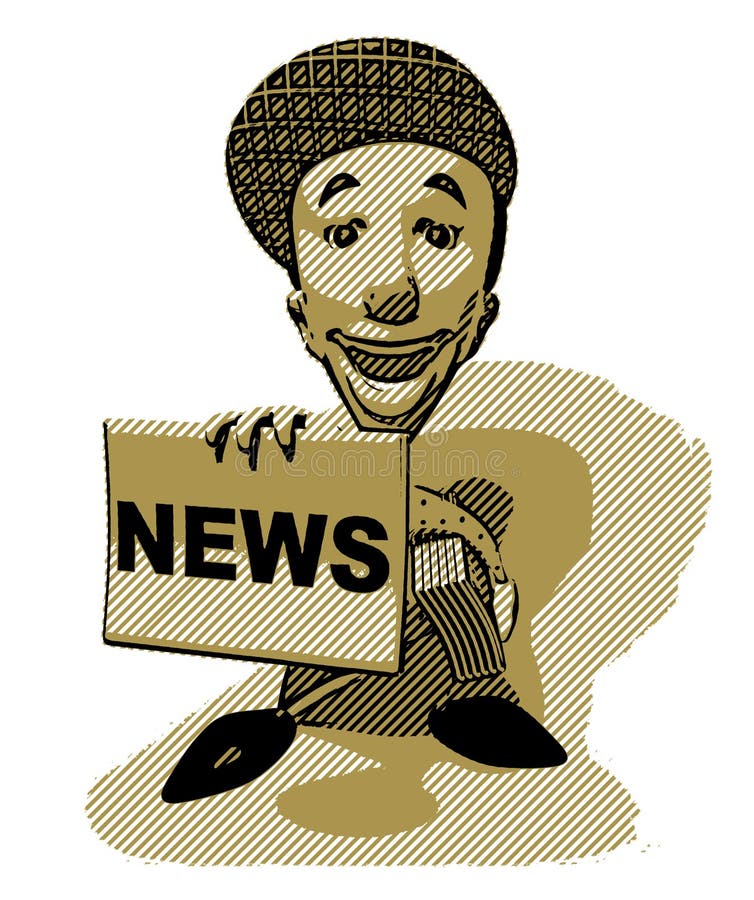 Newspaper Boy Stock Illustrations – 1,247 Newspaper Boy Stock ...