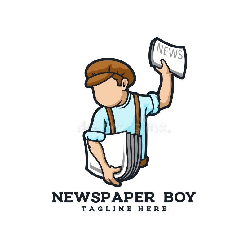 Newsboy Stock Illustrations – 148 Newsboy Stock Illustrations, Vectors ...