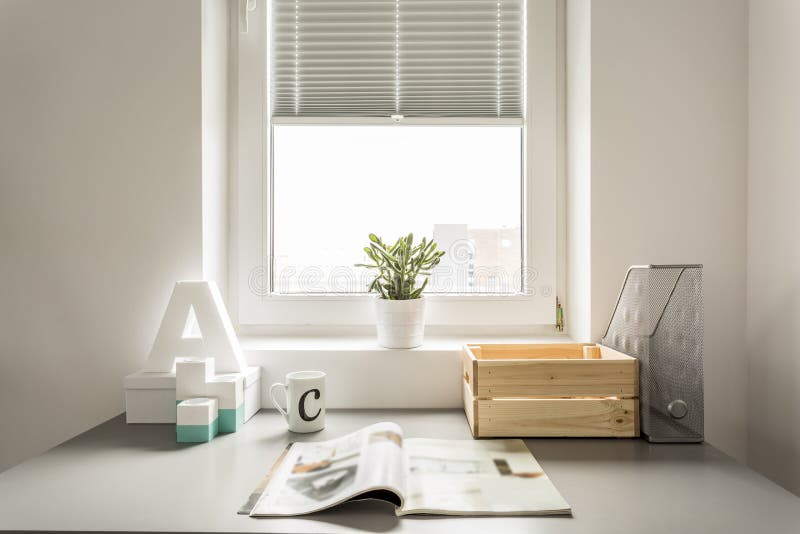 Newspaper on the desk stock photo. Image of home, house - 82937132