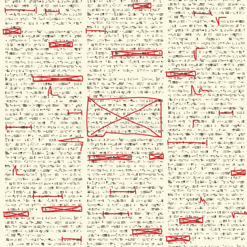 Correction Newspaper Error Mistake Reporting Fix Revision Stock ...