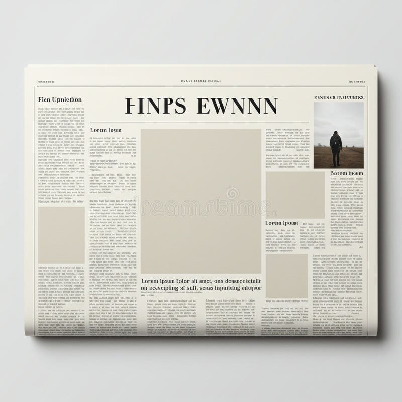 Newspaper Headline Articles Stock Illustrations – 602 Newspaper ...