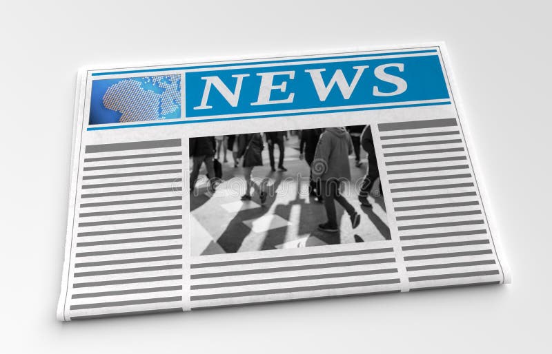 Newspaper front page stock photo. Image of paper, publication - 79874500