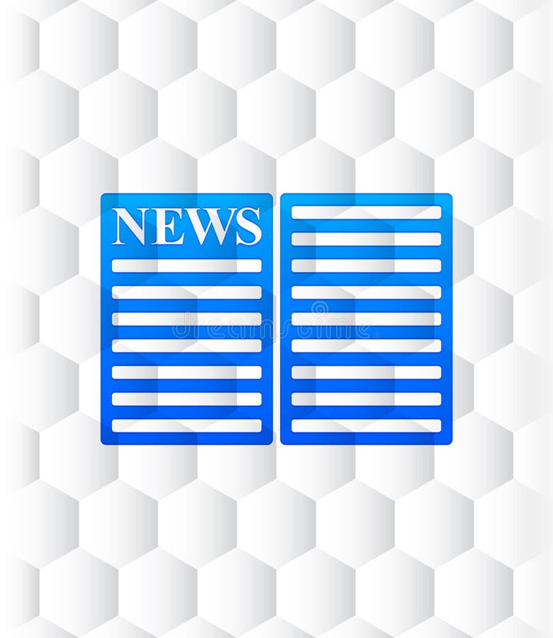 Newspaper Seamless Pattern Icon Stock Illustrations – 415 Newspaper ...