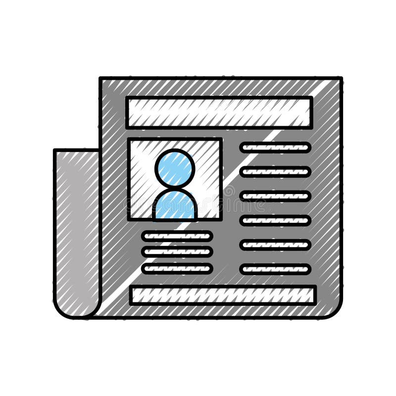 Newspaper Journal Isolated Icon Stock Vector - Illustration of folded ...