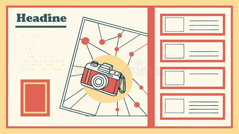 Newspaper Layout Template, News and Editorial Design Format Vector ...