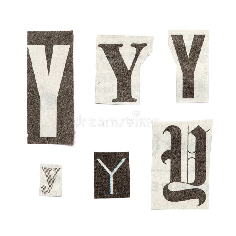 Newspaper Letters stock photo. Image of letters, white - 29594952
