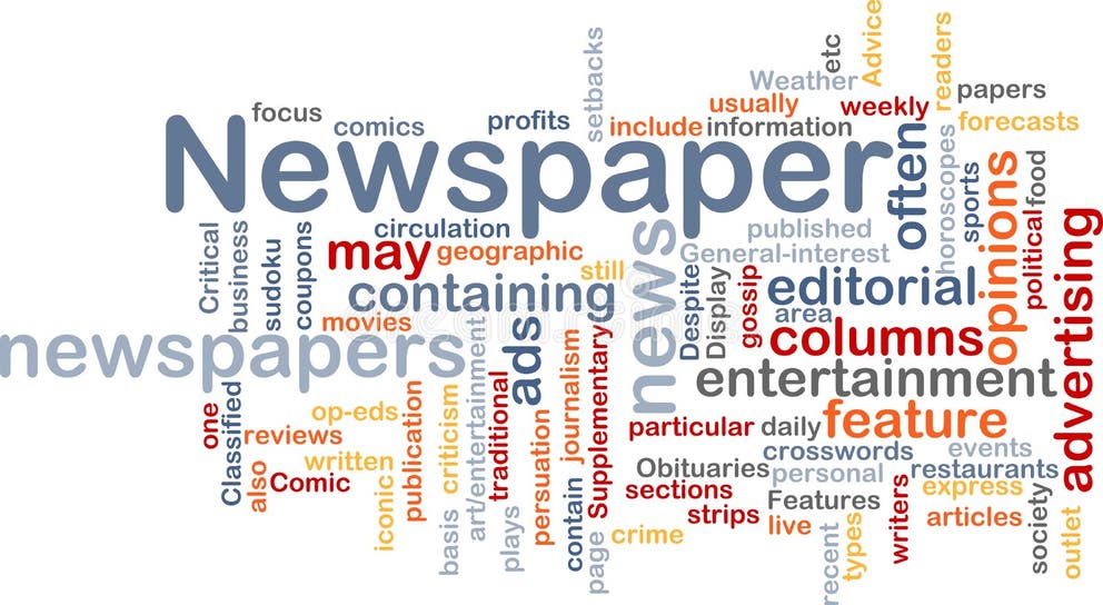 Stylized Newspaper Stock Illustrations – 399 Stylized Newspaper Stock ...