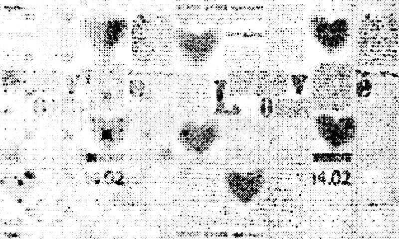 Newspaper with Old Grunge Vintage Unreadable Halftone Text Paper ...