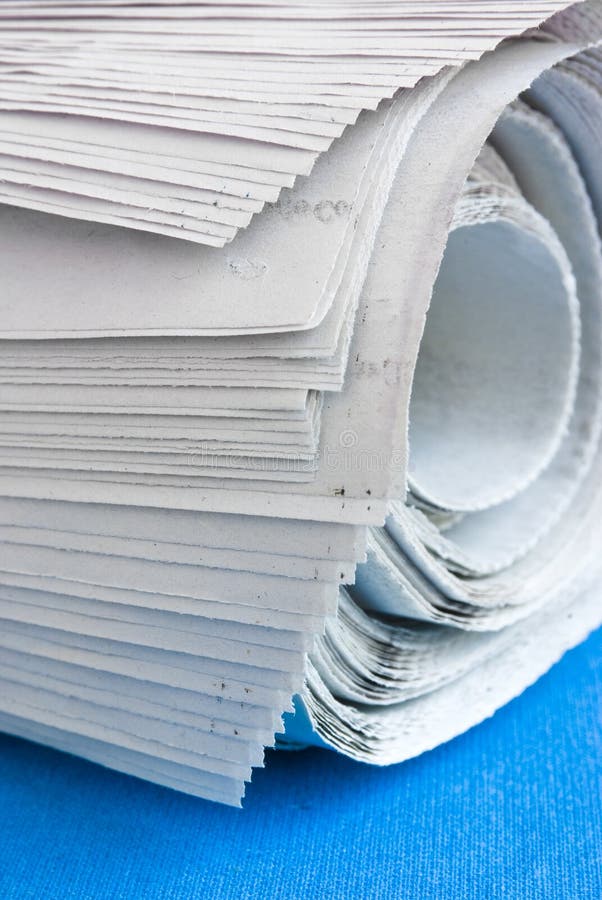 Newspaper roll stock image. Image of background, newspaper - 16006125