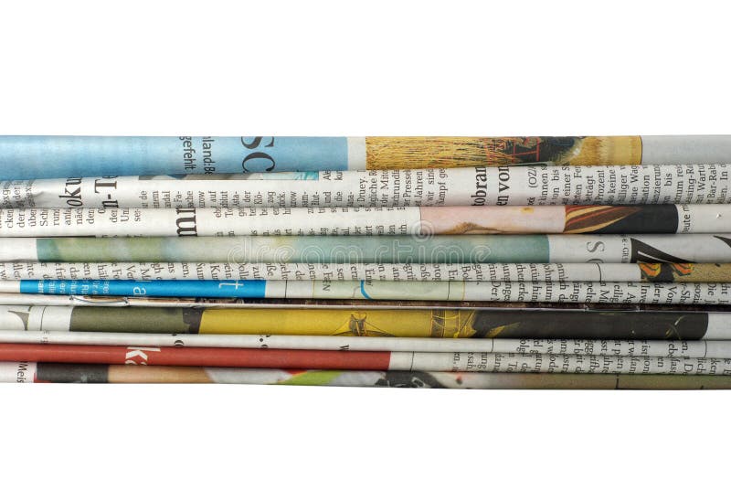 Newspaper Stack stock image. Image of editor, stack, point - 3003171