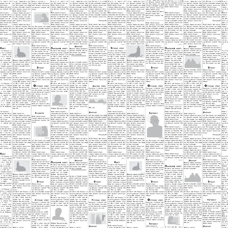 Newspaper pattern stock vector. Illustration of incline - 21753976