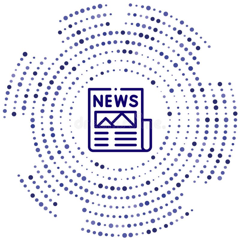 Newspaper Vector Icon. Newspaper Editable Stroke. Newspaper Linear ...