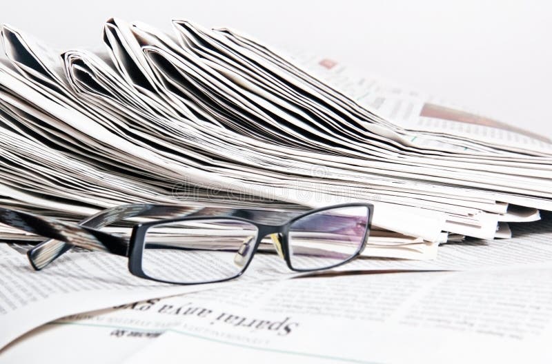 Searching for news stock photo. Image of metaphor, isolated - 14538714