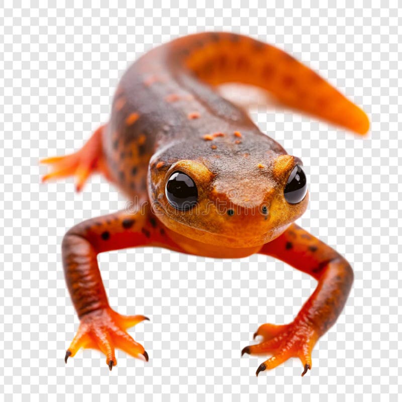 Newt Transparent Background Stock Illustration - Illustration of ...