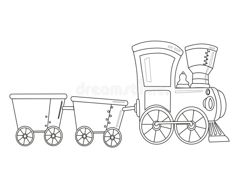 Attached Open Freight Cars Stock Illustrations – 1 Attached Open ...