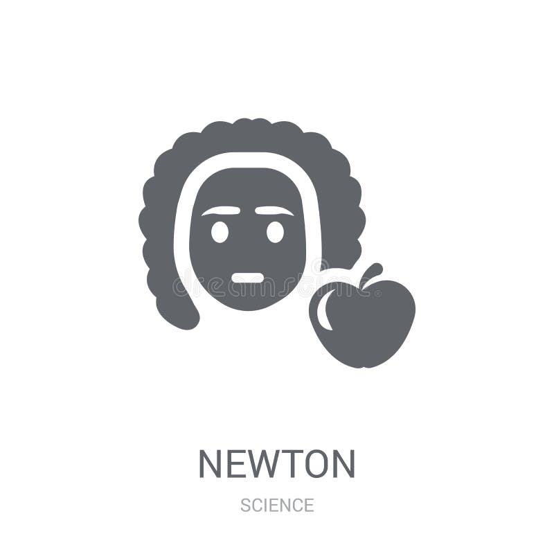 Newton-Symbol vektor abbildung. Illustration von abbildung - 220304750