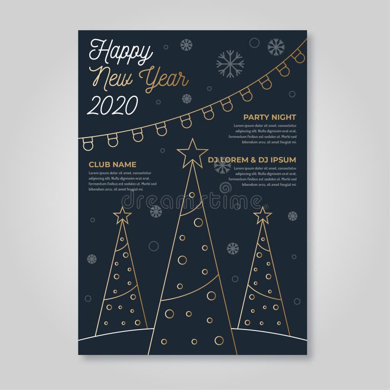 2020 Happy New Year Background for Your Seasonal Flyers and Greetings ...