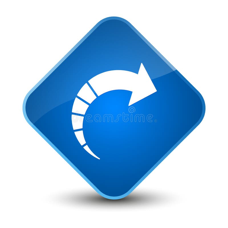 Next Arrow Icon Elegant Blue Diamond Button Stock Illustration ...