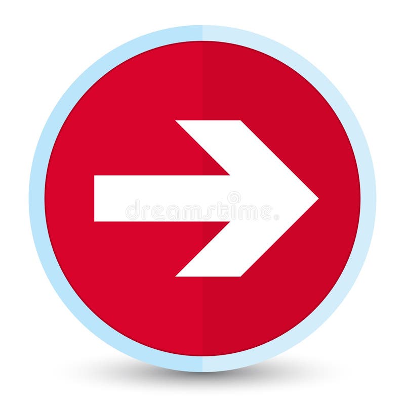 Next Arrow Icon Glassy Green Round Button Stock Illustration ...