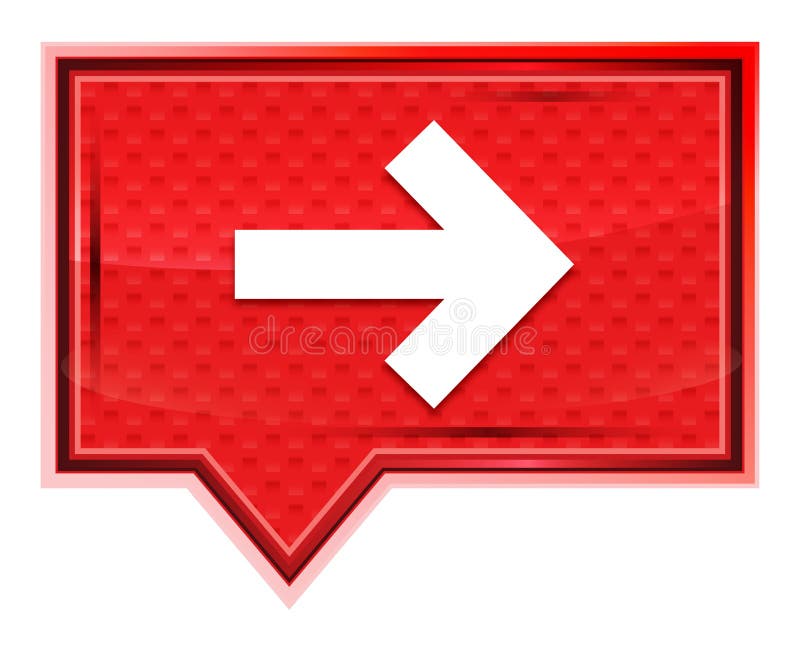 Next Arrow Icon Misty Rose Pink Banner Button Stock Illustration ...