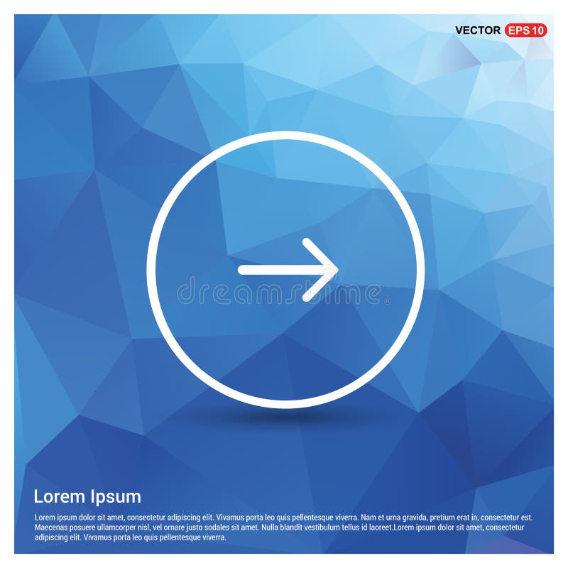 Next arrow icon stock vector. Illustration of graphic - 132450408