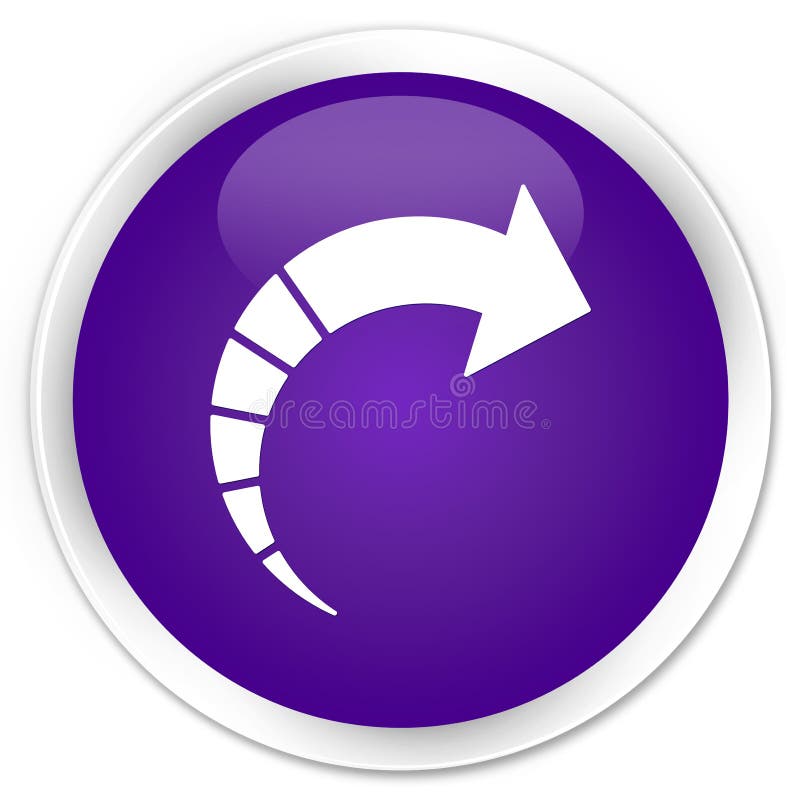 Next Arrow Icon Premium Purple Round Button Stock Illustration ...