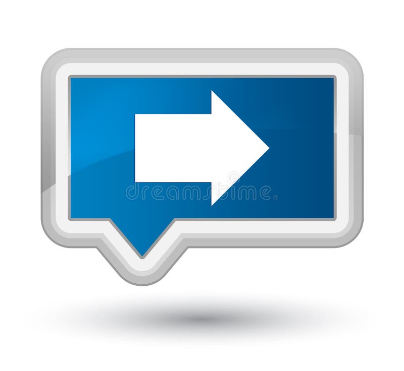 Next Arrow Icon Prime Blue Banner Button Stock Illustration ...