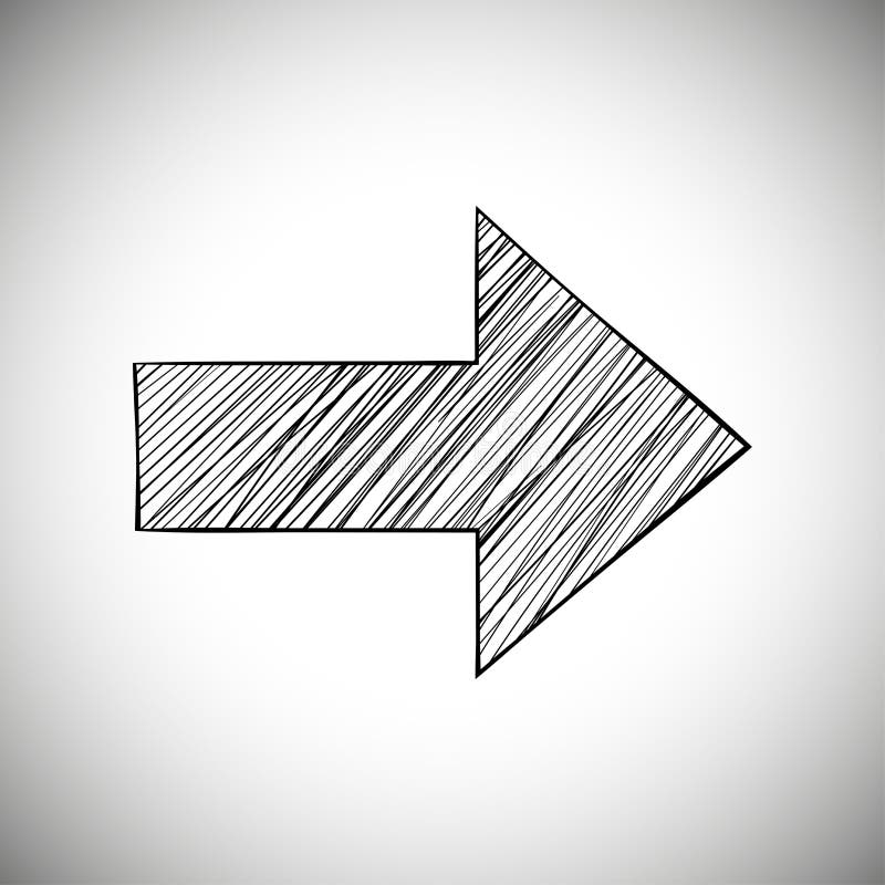 Black arrow. UP sign stock vector. Illustration of graphic - 129074904