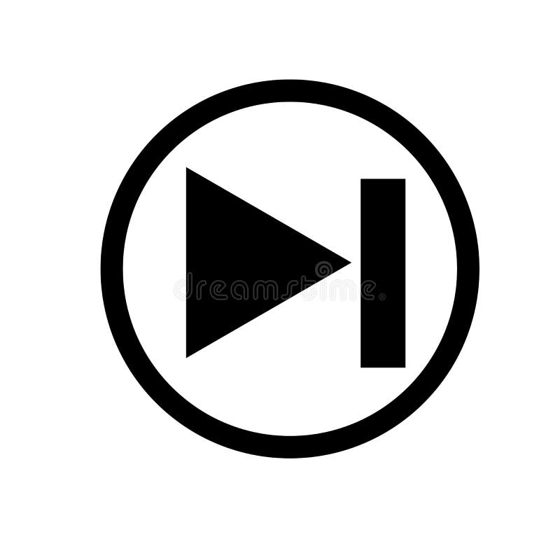 Next button, next icon stock vector. Illustration of icon - 82287520