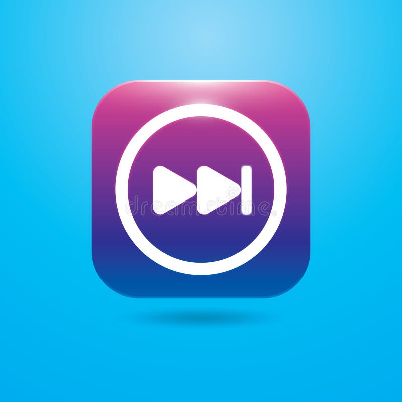 Next Button. Vector Illustration Decorative Background Design Stock ...