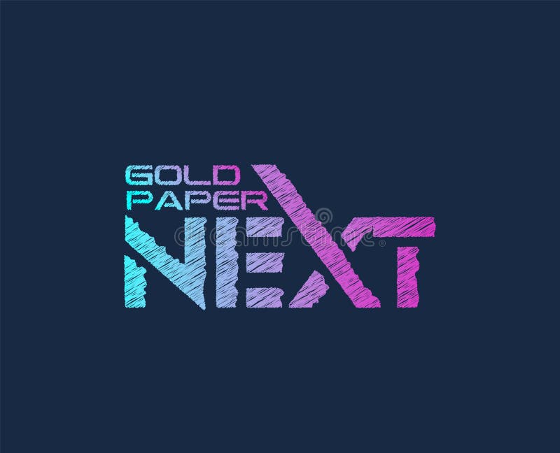 Next Calligraphy Logo Vector Templates Stock Illustration ...