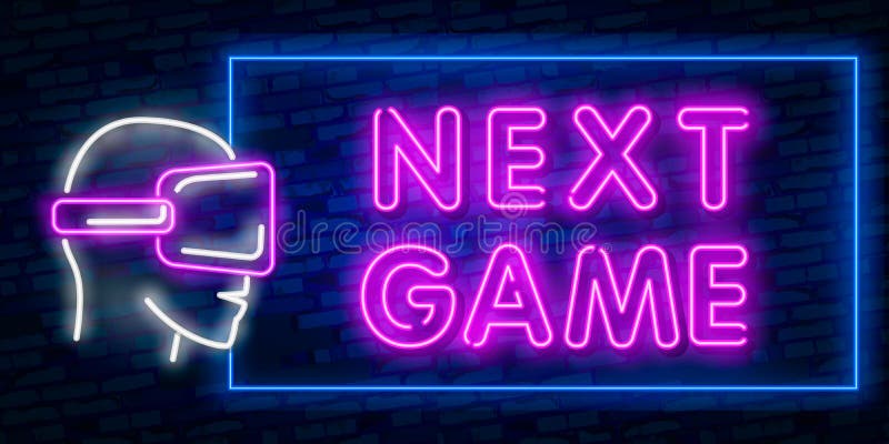 Game Over Neon Text Vector. Game Over Neon Sign, Gaming Design Template ...