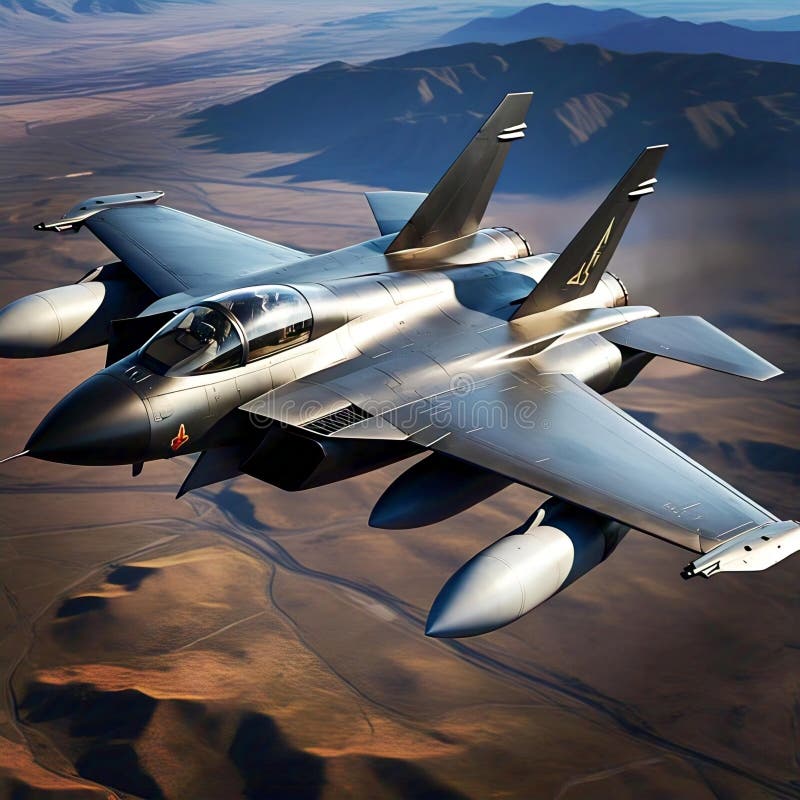 Next-Gen Fighter Jet stock illustration. Illustration of fighter ...