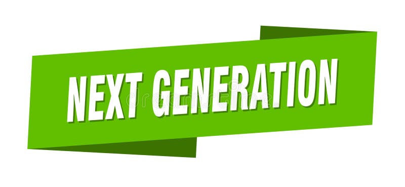 Next Generation Banner Template. Next Generation Ribbon Label Stock ...