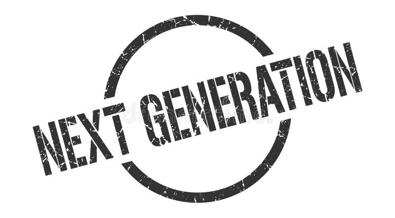 Next generation stamp stock vector. Illustration of vector - 137023146