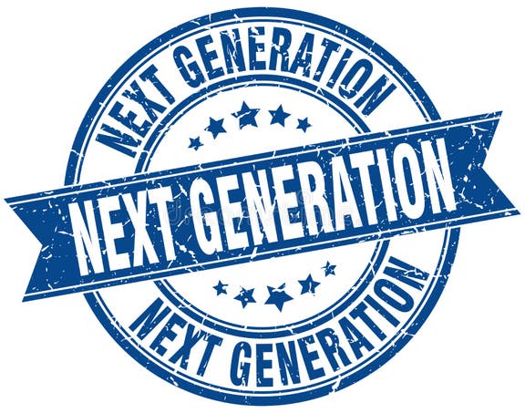 Next Generation Round Grunge Stamp Stock Vector - Illustration of sign ...