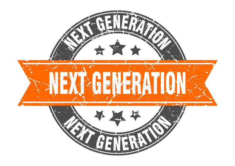 Next generation stamp stock vector. Illustration of stamp - 196577339