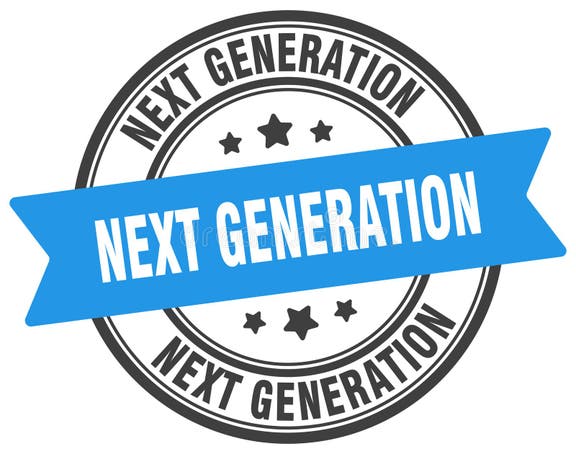 Next Generation Stamp. Next Generation Label on Transparent Background ...