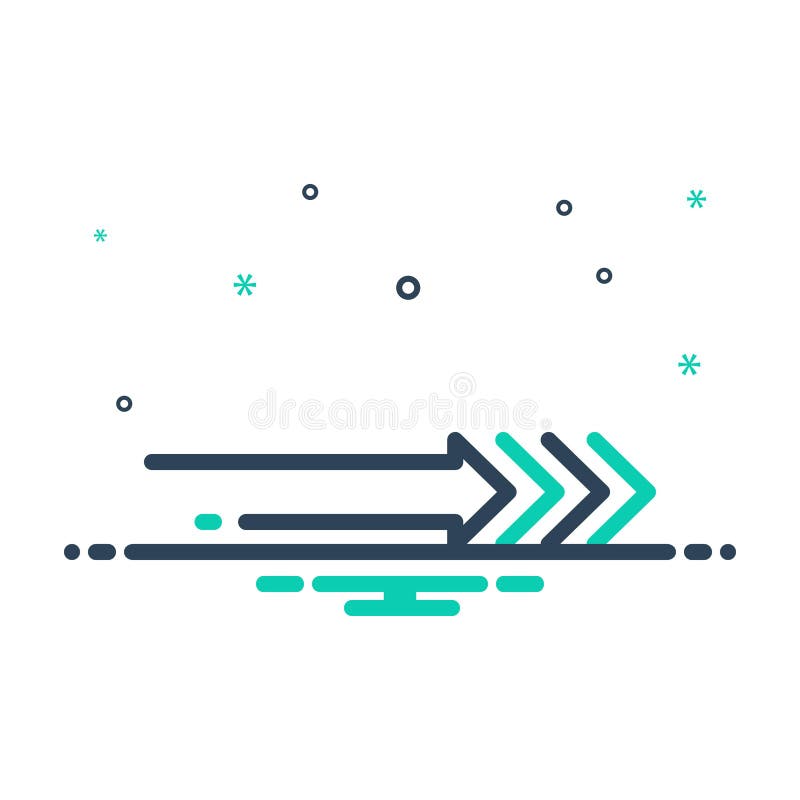 Mix Icon for Next, Orientation and Marker Stock Vector - Illustration ...