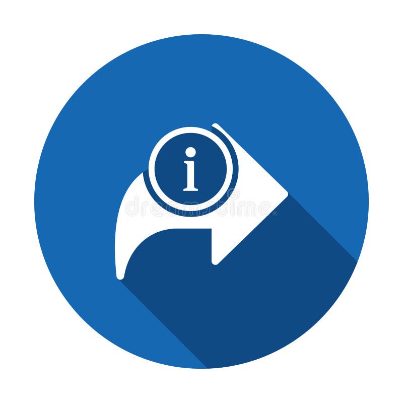 Next Icon, Arrows Icon with Information Sign. Next Icon and about, Faq ...