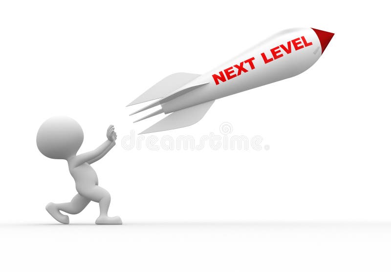 Next level stock illustration. Illustration of activity - 37045283