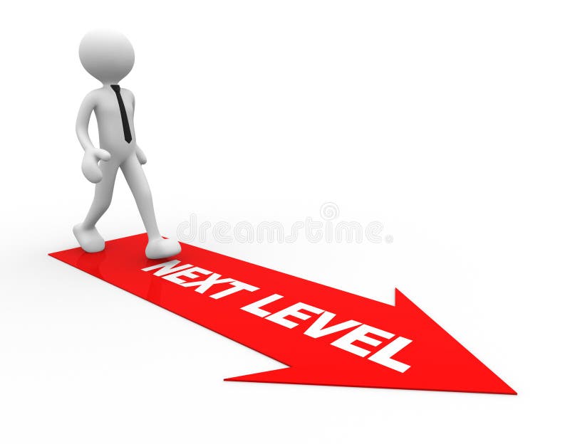 Next level stock illustration. Illustration of growing - 36556821