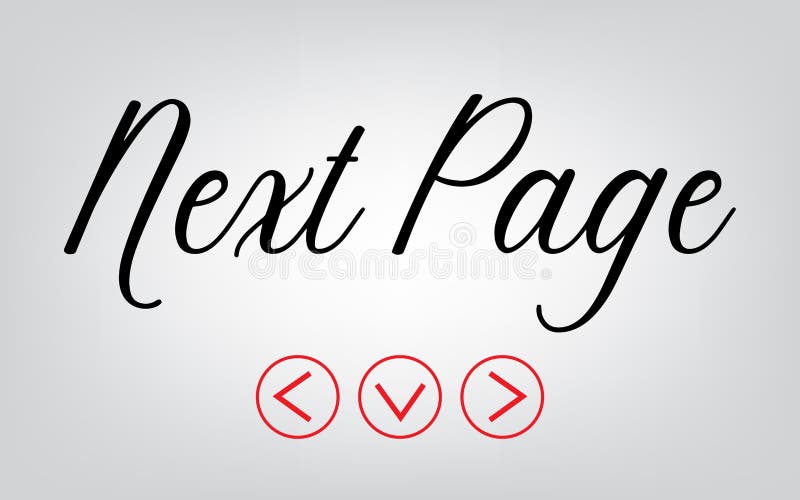 Next Page stock vector. Illustration of aero, circle - 164788136