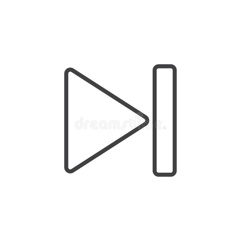 Pin button outline icon stock vector. Illustration of circle - 126607399