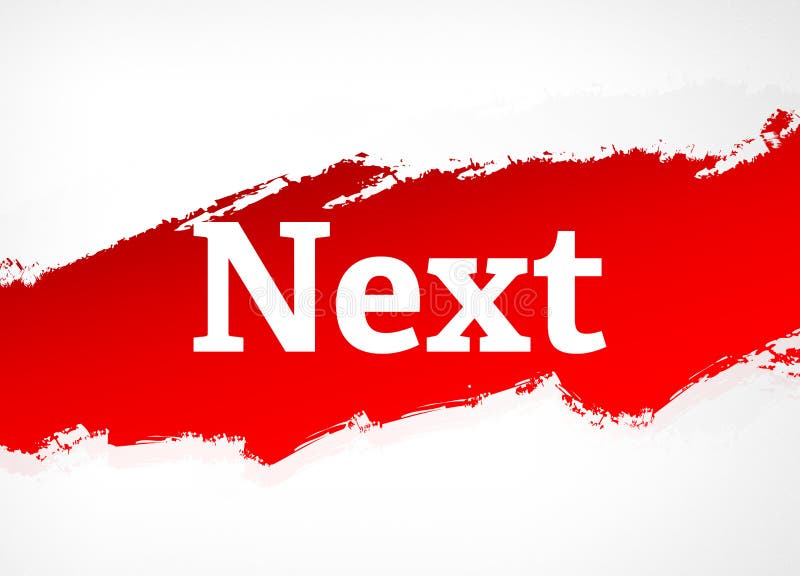 Next Red Brush Abstract Background Illustration Stock Illustration ...
