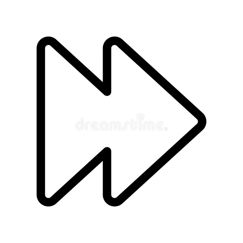 Next, right icon stock vector. Illustration of designed - 219805478