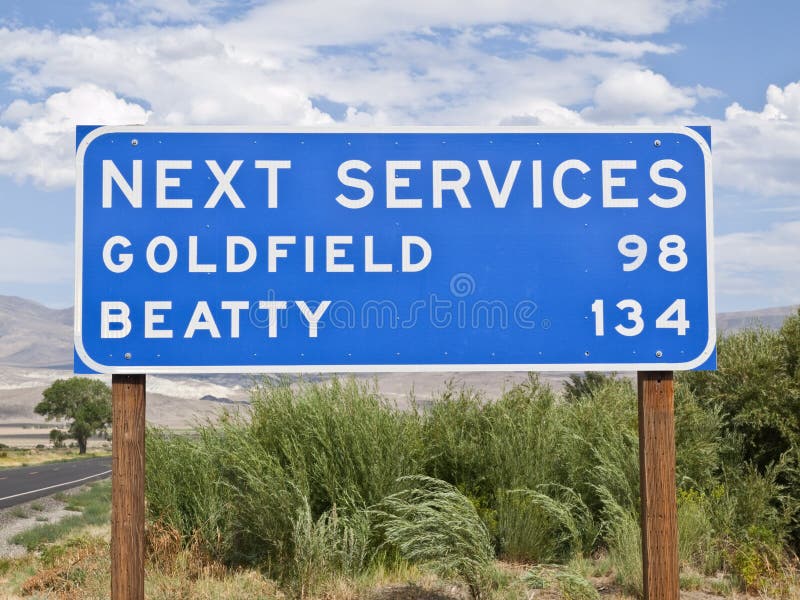 Next Services Signboard stock image. Image of desert, services - 6826881