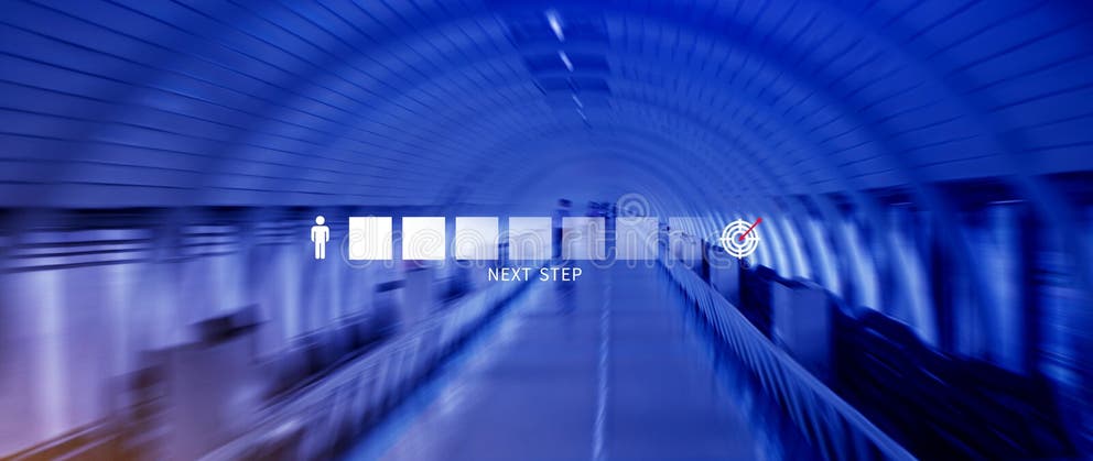 Next Step Business Concept, Goal and Target, Success and Business ...