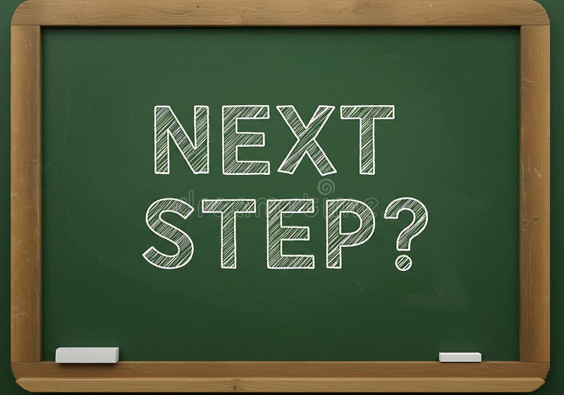 Next Step Chalkboard Learning Steps for School and Education Projects ...