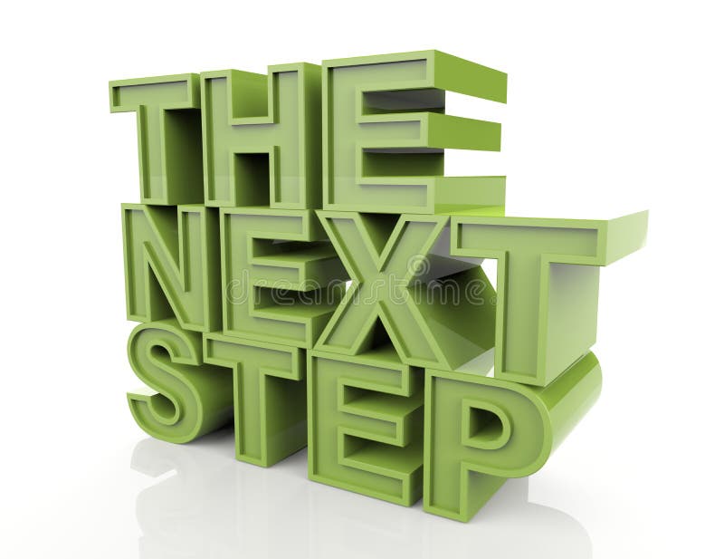 Next Step Banner. Next Step Speech Bubble. Stock Vector - Illustration ...